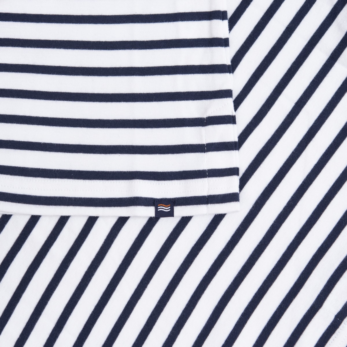 Crouesty women's classic sailor top with 3/4 sleeves in organic cotton ...