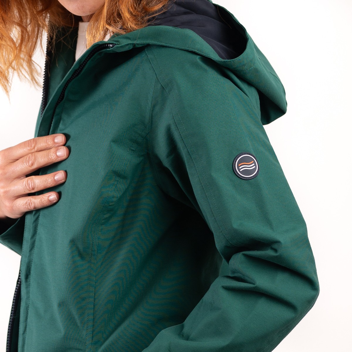 Parka courte pour femme imperméable et respirante Cap Finistère All ...